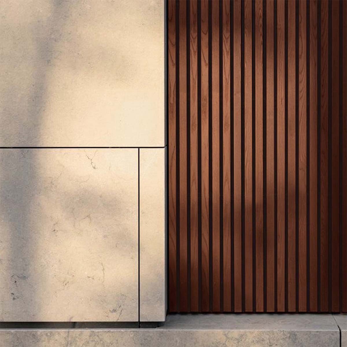 Thermo Ash Slat Wall Siding (15 SF) – WoodPlank