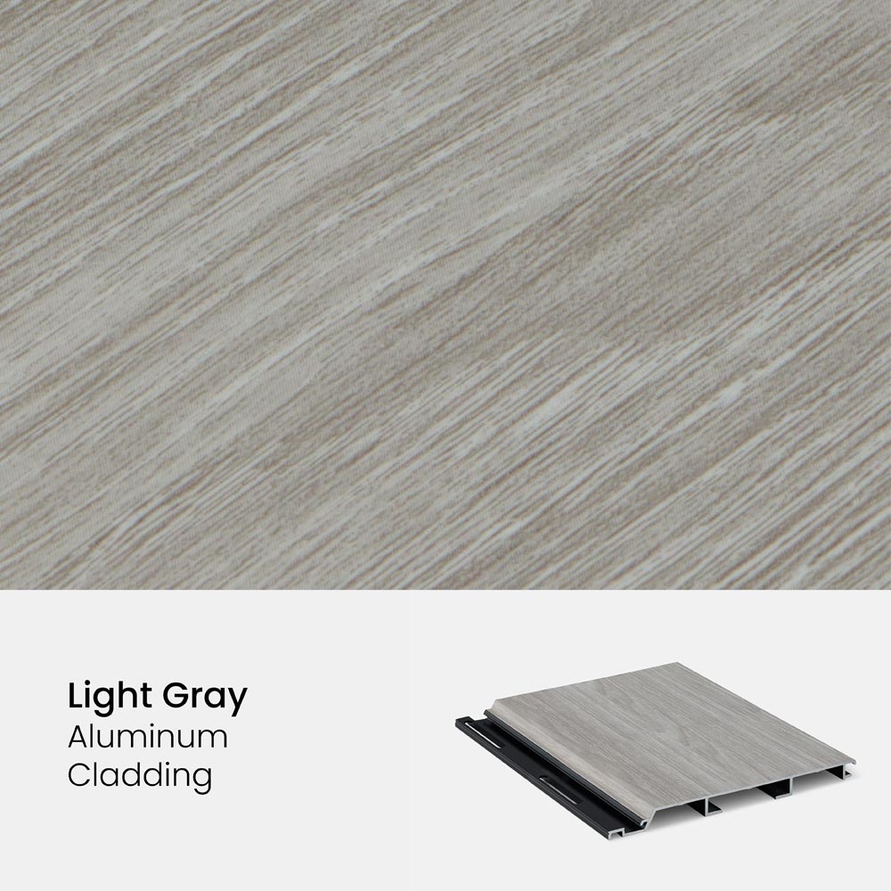 Aluminum Cladding Samples – WoodPlank