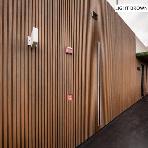 Composite Wide Slat Exterior Cladding (21 SF) – WoodPlank