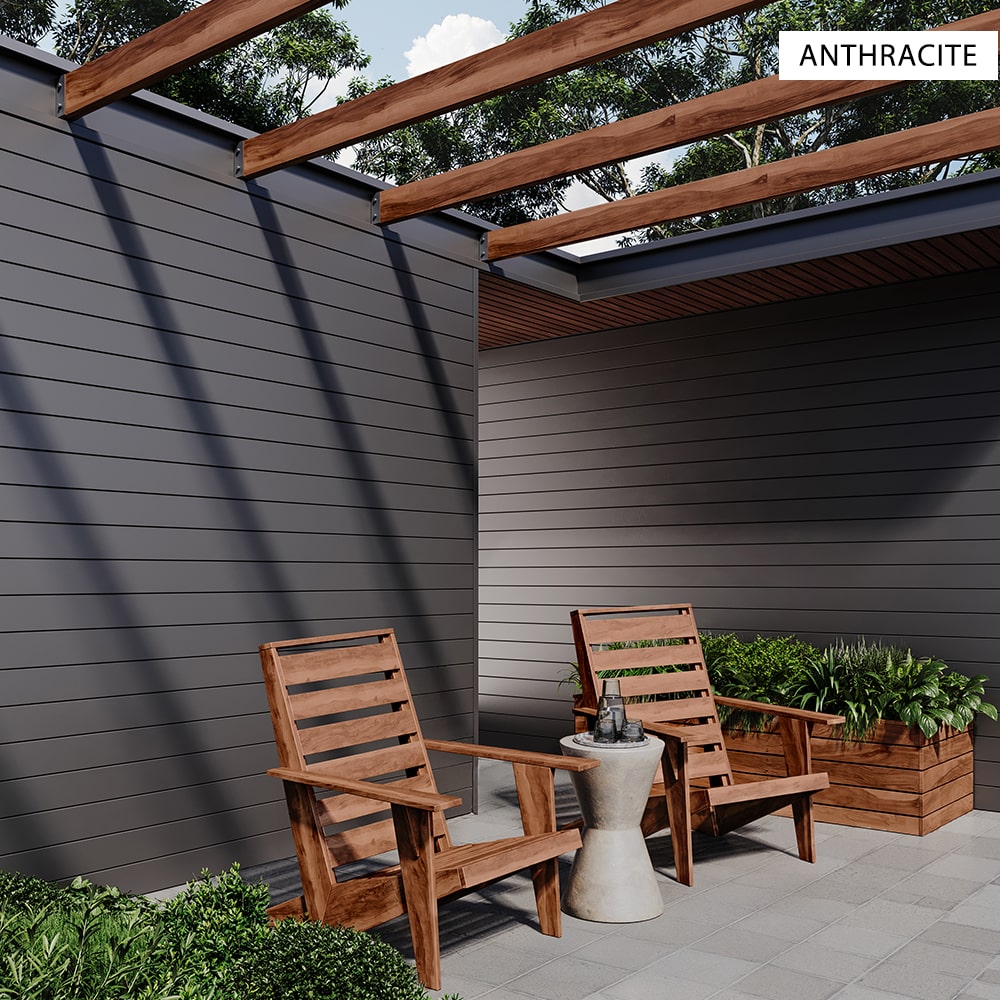 Aluminum Exterior Cladding (12 SF) – WoodPlank