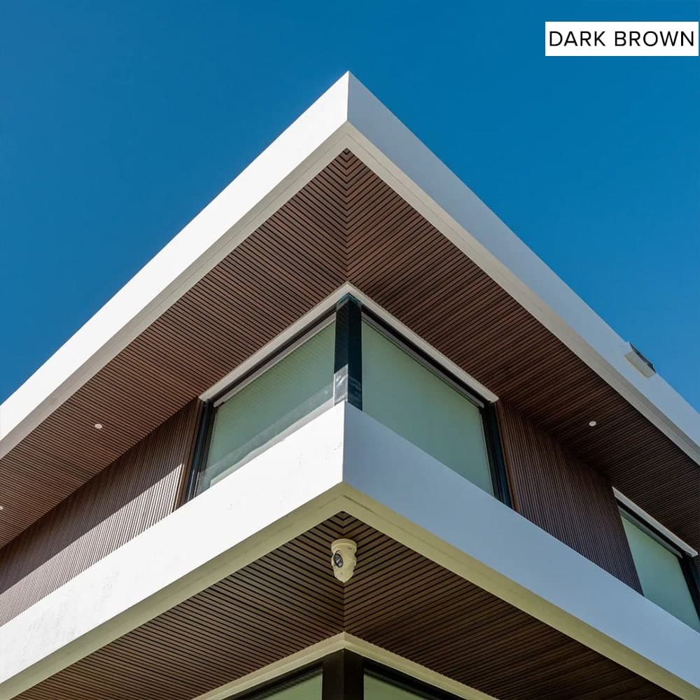 Composite Wide Slat Exterior Cladding (21 SF) – WoodPlank