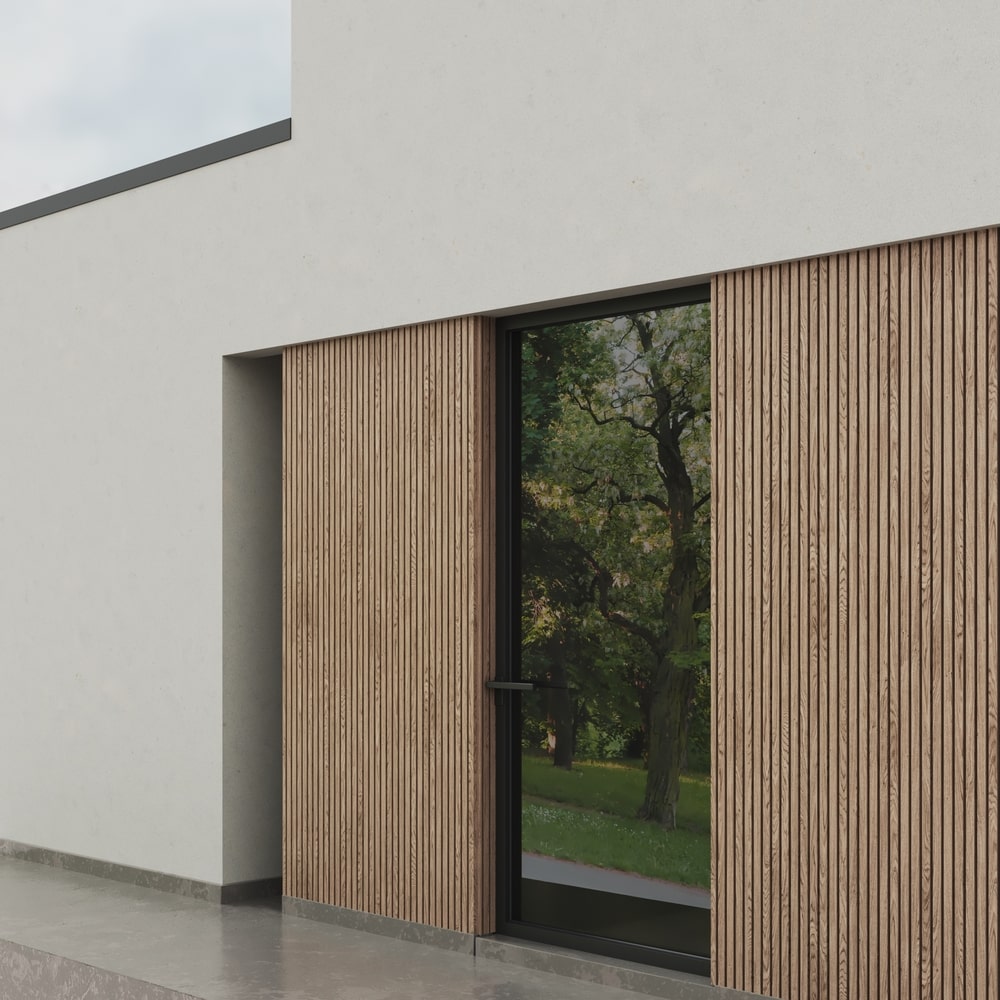 Solid Oak Slat Wall Panels (15 SF) – WoodPlank