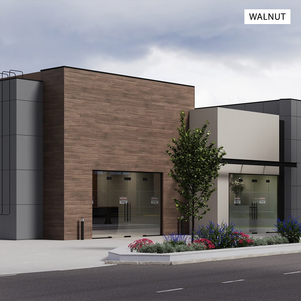 Aluminum Exterior Cladding (12 SF) – WoodPlank