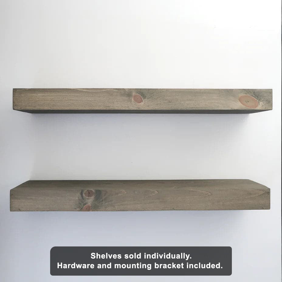 Modern 3" Thick Floating Shelves – WoodPlank