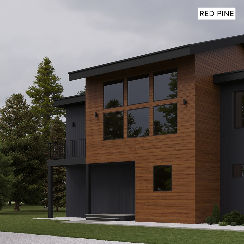 Aluminum Exterior Cladding (12 SF) – WoodPlank