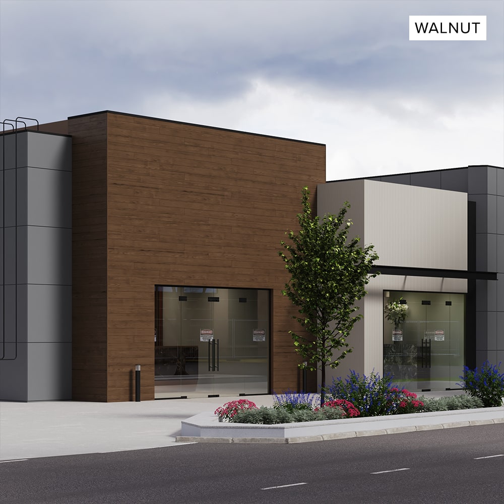 Aluminum Exterior Cladding (12 SF) – WoodPlank